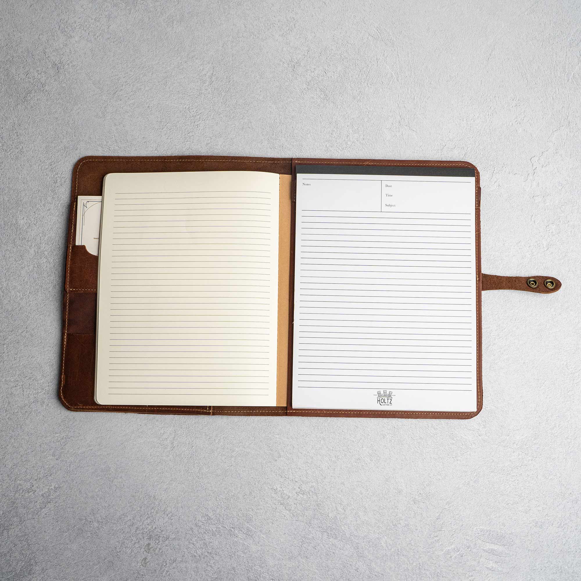 Leather Corporate Gift Portfolio with Custom Logo Corporate Gifting ...