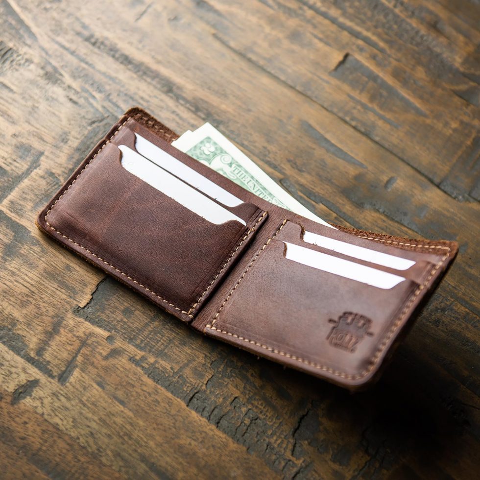Mens Wallets - Handcrafted Fine Leather Wallets - Holtz Leather Co.